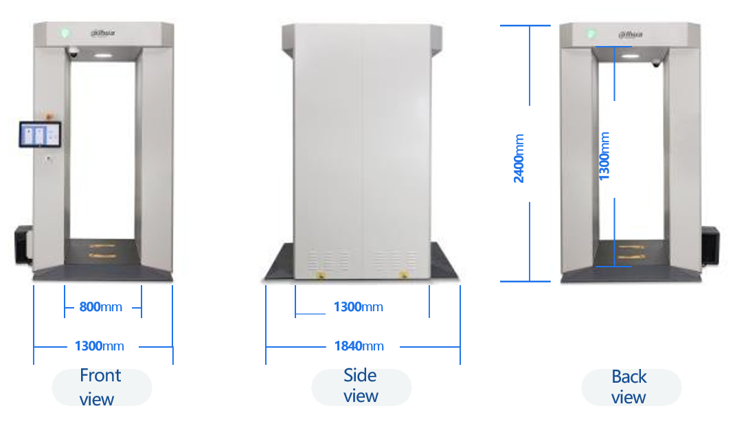 Dahua Body Scanner DH-XIS5000-HMV - PT Axia Prima Sejahtera